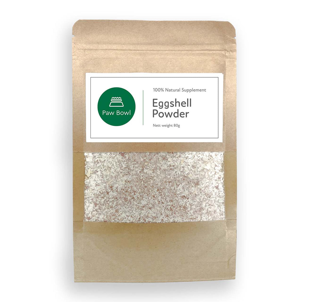 Eggshell Powder Ready to eat meal pack supplements. – Paw Bowl